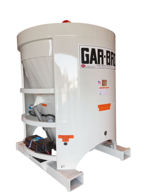 SIDE CHUTES FOR ROUND BUCKETS | Gar-Bro Concrete Equipment