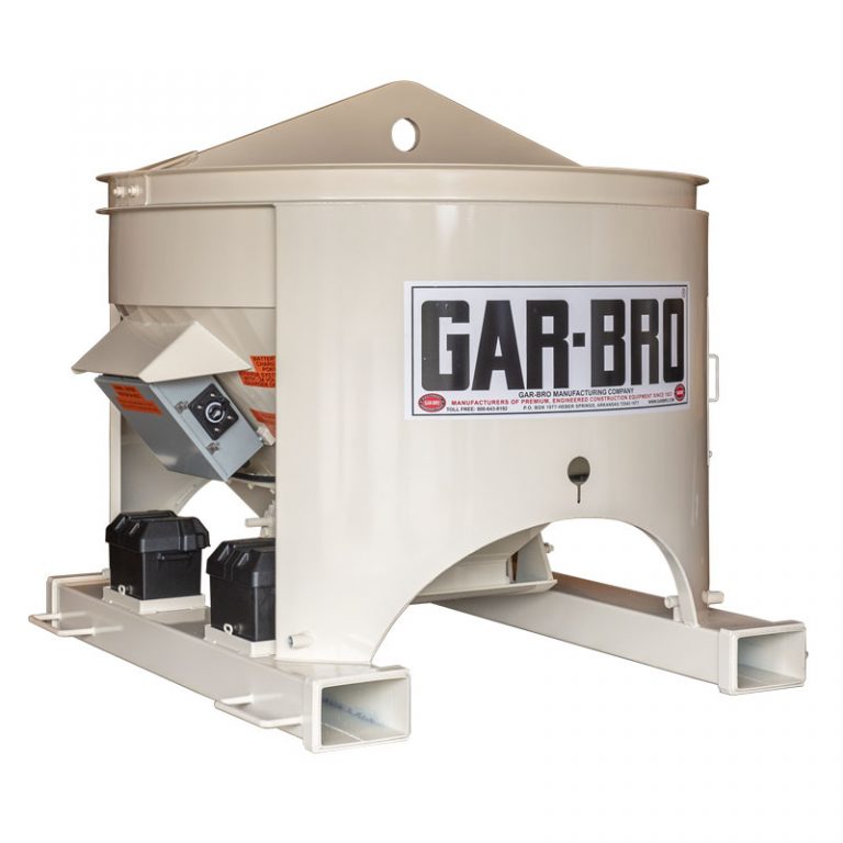“R-SERIES” LIGHTWEIGHT ROUND-GATE BUCKETS - Gar-Bro Concrete Equipment
