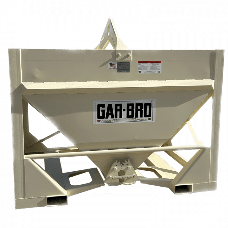 "COMBO" BUCKETS WITH 10" X 15" CLAMSHELL GATES AND STANDARD LIFTING ...