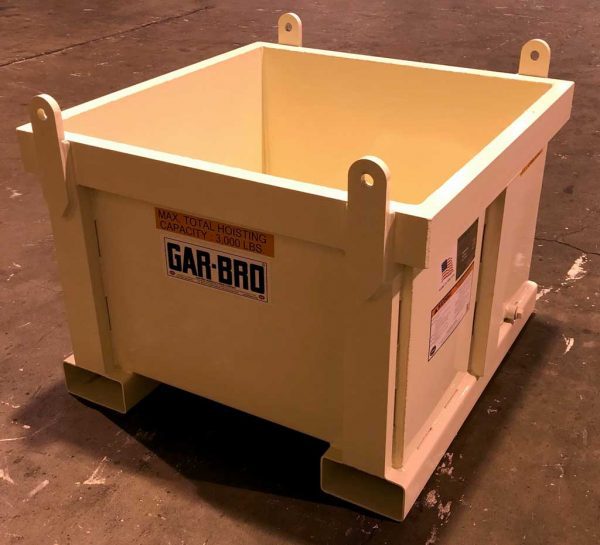 STANDARD CAPACITY SKIP PANS - Gar-Bro Concrete Equipment