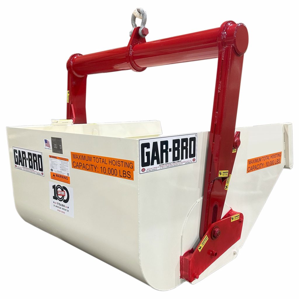 SELF-DUMPING PANS - Gar-Bro Concrete Equipment